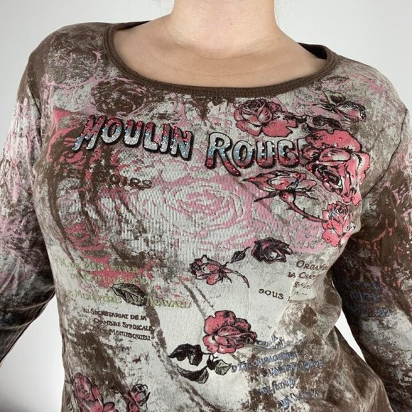 Susan Lawrence | Tops | Susan Lawrence Moulin Rouge Top | Poshmark